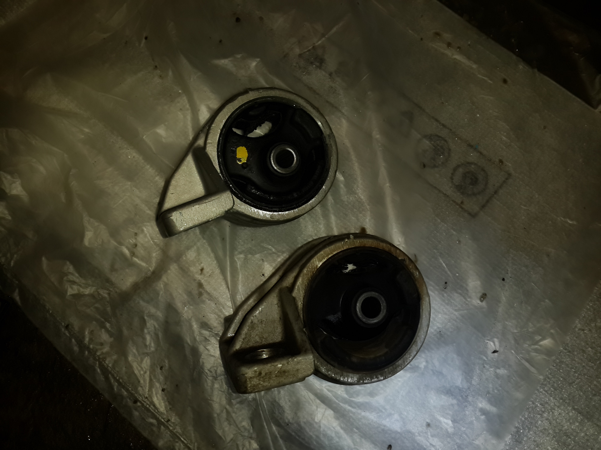 Опоры двигателя — KIA Spectra, 1,6 л, 2008 года | своими руками | DRIVE2