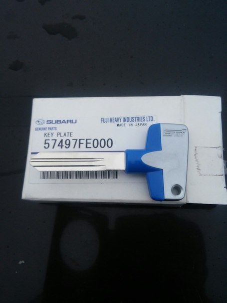 Ключ Sti — Subaru Impreza (GD/GG), 2 л, 2006 года | стайлинг | DRIVE2