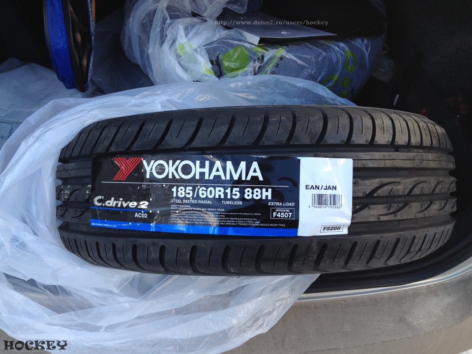 Готовимся к лету. Yokohama AC02 C.Drive 2 или резина для драйвовских авто :) — Volkswagen Polo ...