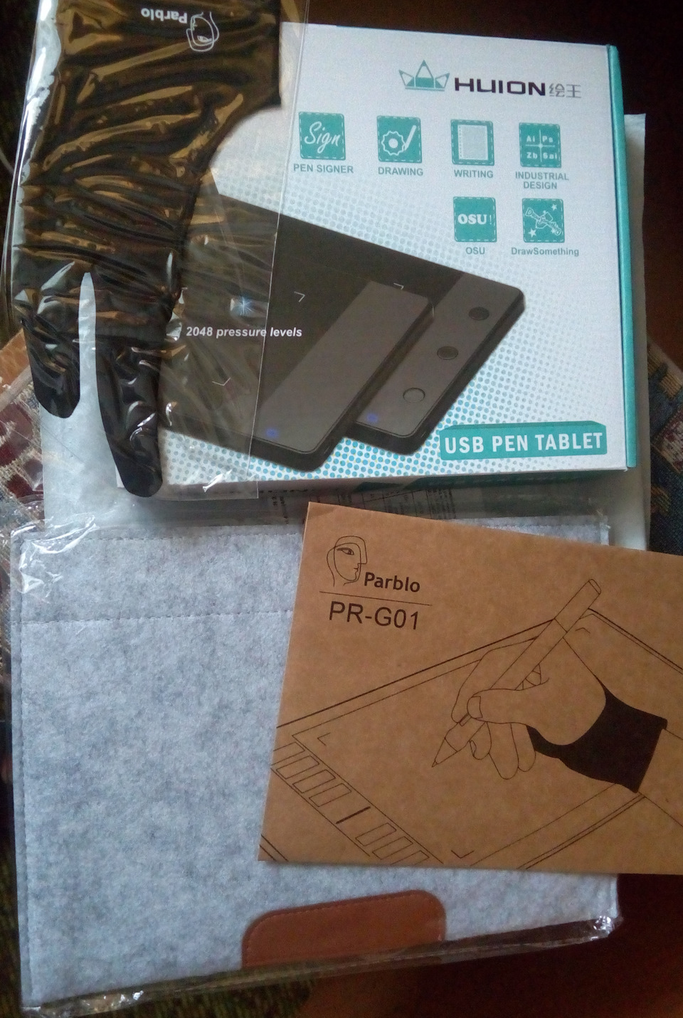 графический планшет Huion H420 с али — DRIVE2