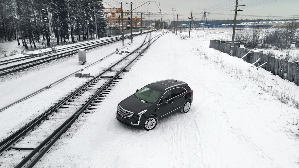 Cadillac XT5, off-road/оффроад тест снег глубиной до 50см — Cadillac ...