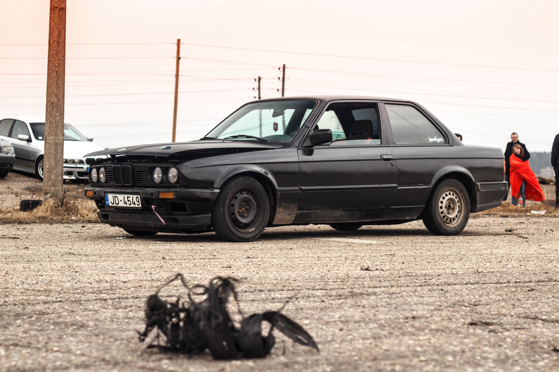 girl drift & bmw meet — BMW 3 series (E30), 2,5 л, 1986 года | видео ...