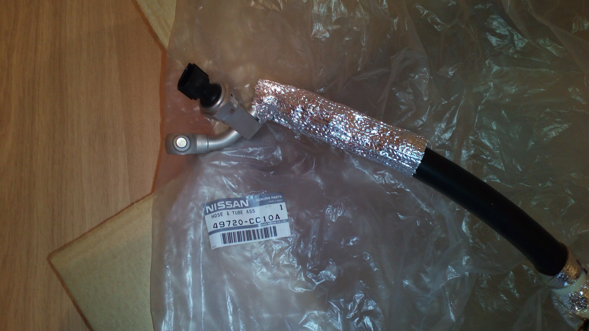 Замена шланга ВД ГУР 49720-CC10A — Nissan Murano I, 3,5 л, 2006 года ...