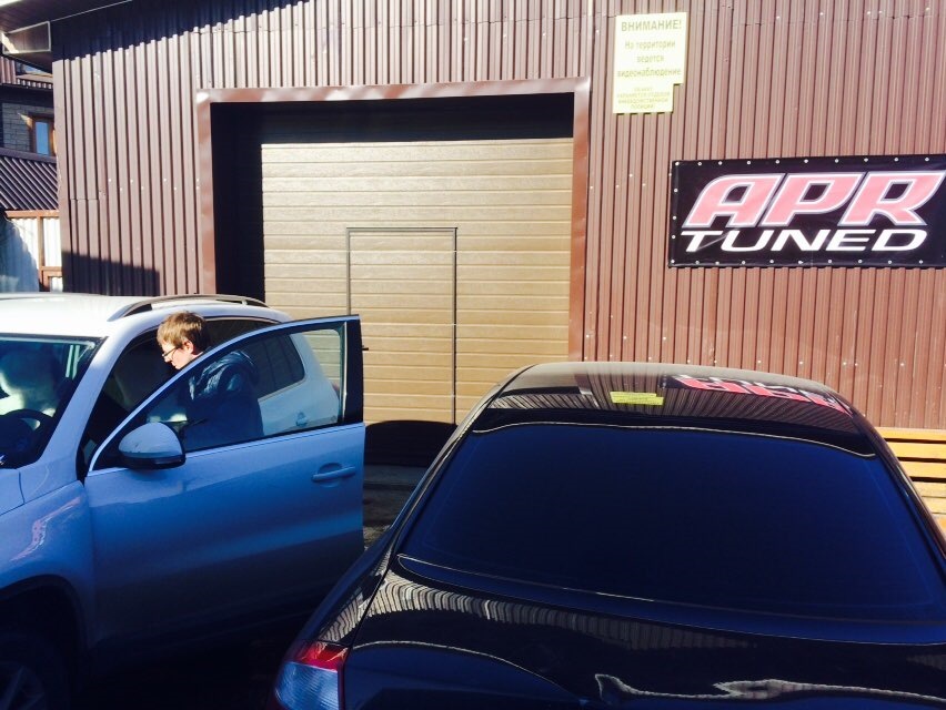 Trial APR — Volkswagen Tiguan (1G), 2 л, 2011 года | тюнинг | DRIVE2