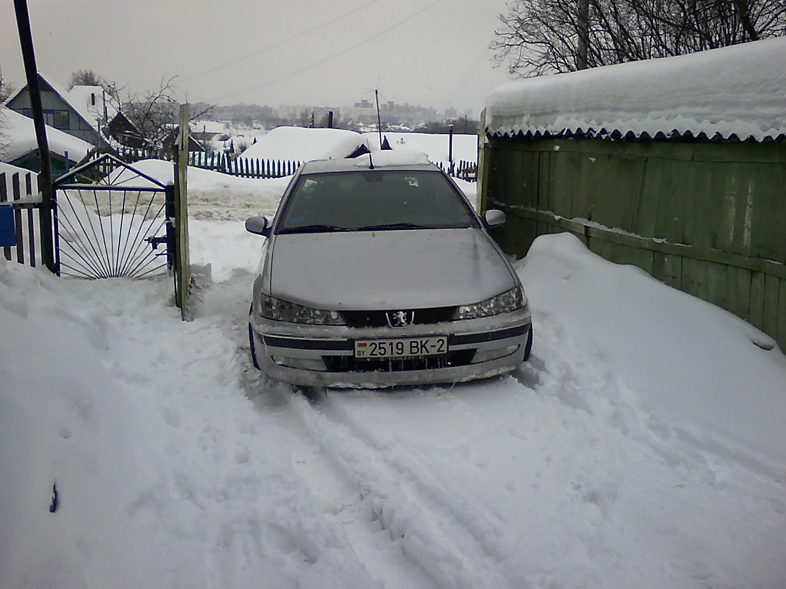 Дефлектор — Peugeot 406, 2 л, 2000 года | аксессуары | DRIVE2