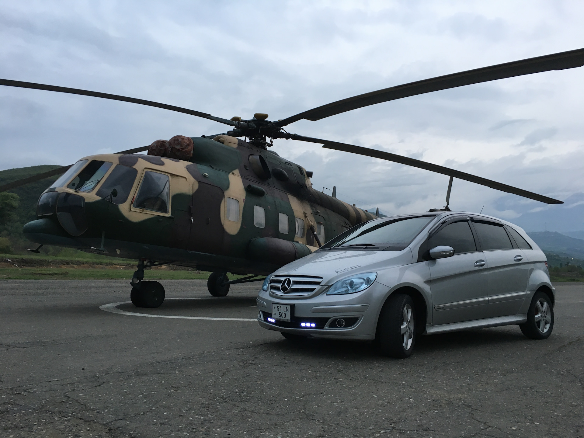 Ми-8 feat w245 — Mercedes-Benz B-Class (W245), 1,7 л, 2007 года ...