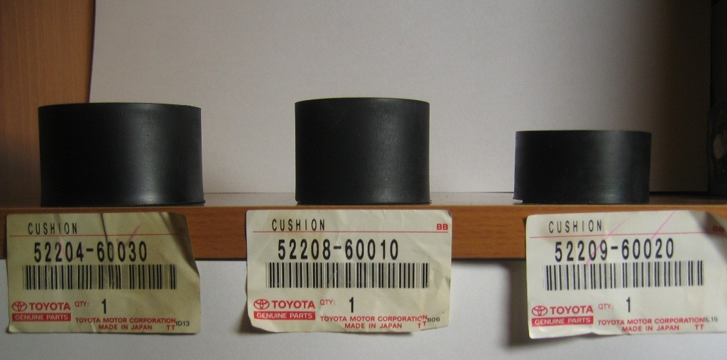 Замена подушек кузова — Toyota Land Cruiser Prado 70-series, 3 л, 1991 ...