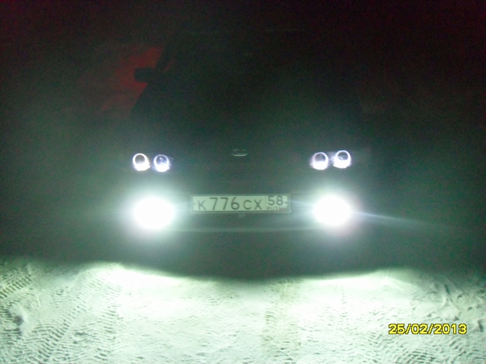 ксенон в птф — Lada 2114, 1,6 л, 2008 года | тюнинг | DRIVE2