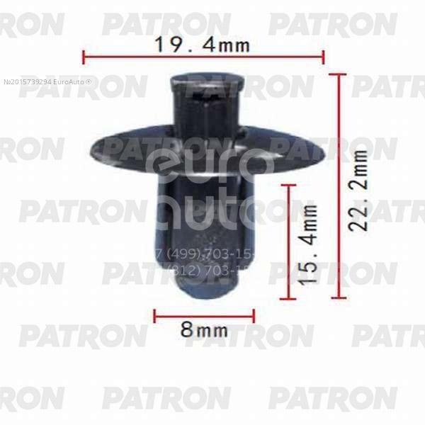P370055 Клипса пластмассовая Infiniti, Nissan применяемость: бампер ...