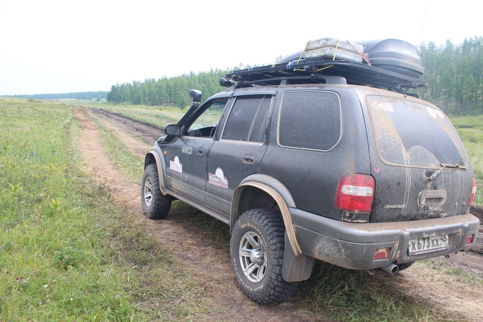 Монголия 2015! — KIA Sportage (1G), 2 л, 2006 года | путешествие | DRIVE2