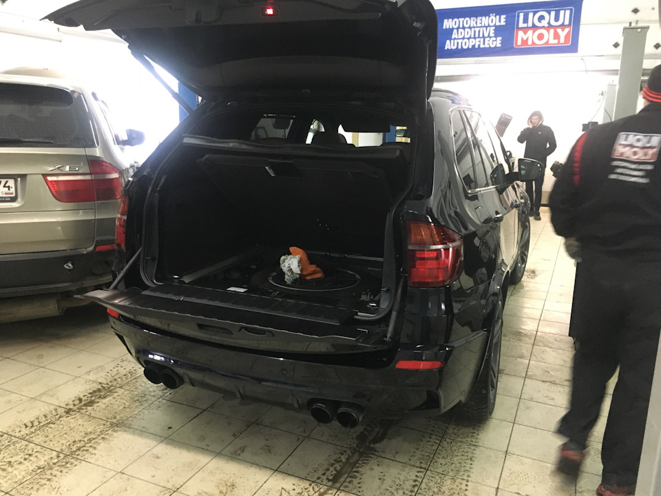 Замена АКБ и чуток фото в -25* — BMW X5 M (E70), 4,4 л, 2011 года ...