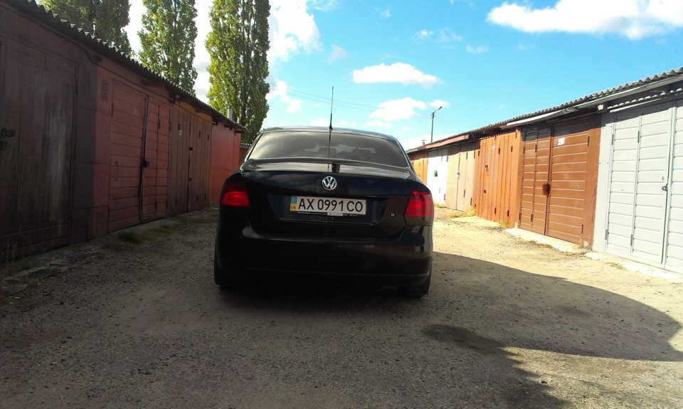 Прикупил Спойлер на Поло от Октавии А5 RS — Volkswagen Polo Sedan, 1,6 ...