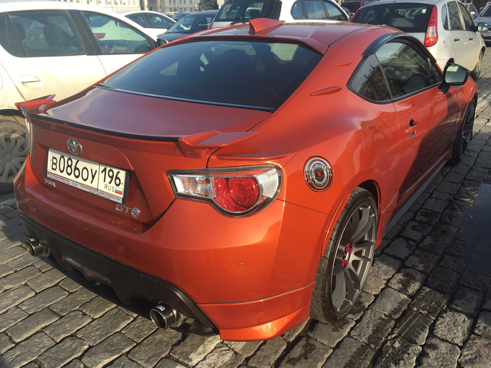 Немножко карбона и спойлеров от TRD — Toyota GT86, 2 л, 2012 года ...