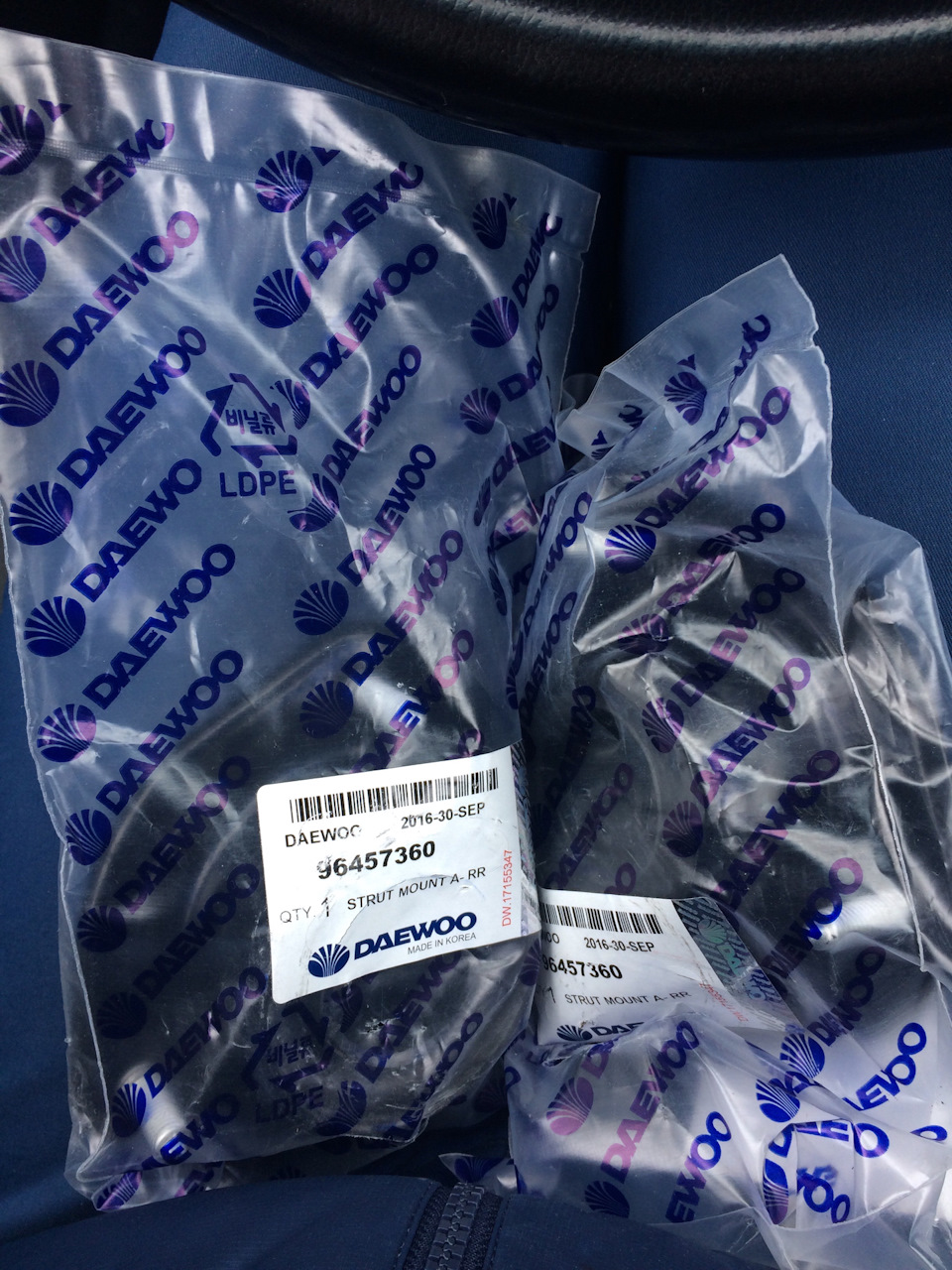 96457360 Чашка амортизатора заднего GM | Запчасти на DRIVE2