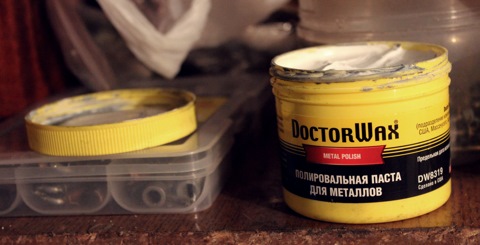 DW8319 Паста для металлов Doctor Wax METAL POLISH 150 мл DOCTOR WAX ...