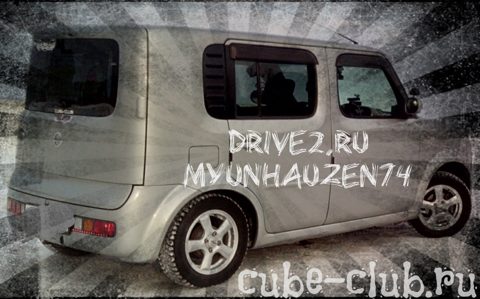 МашЫна — Nissan Cube II, 1,4 л, 2002 года | фотография | DRIVE2