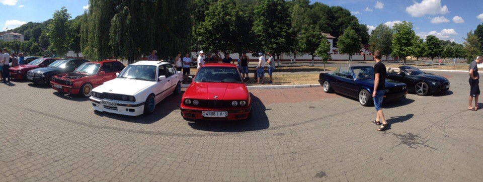 20.06.15 Слёт BMW в Мозыре + MAXfest — BMW 3 series (E36), 1,8 л, 1991 ...