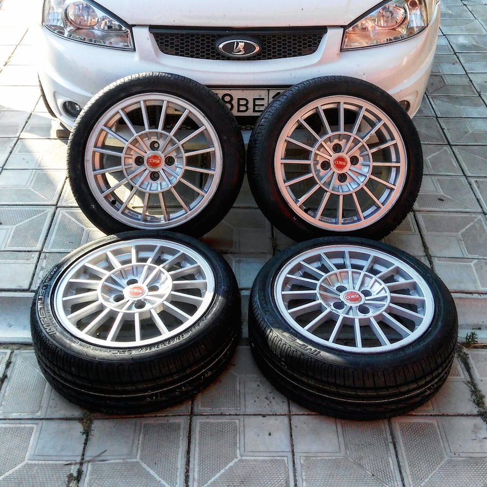 BRIDGESTONE AGA CORSE-2 — Lada Калина Спорт (1G), 1,4 л, 2012 года ...
