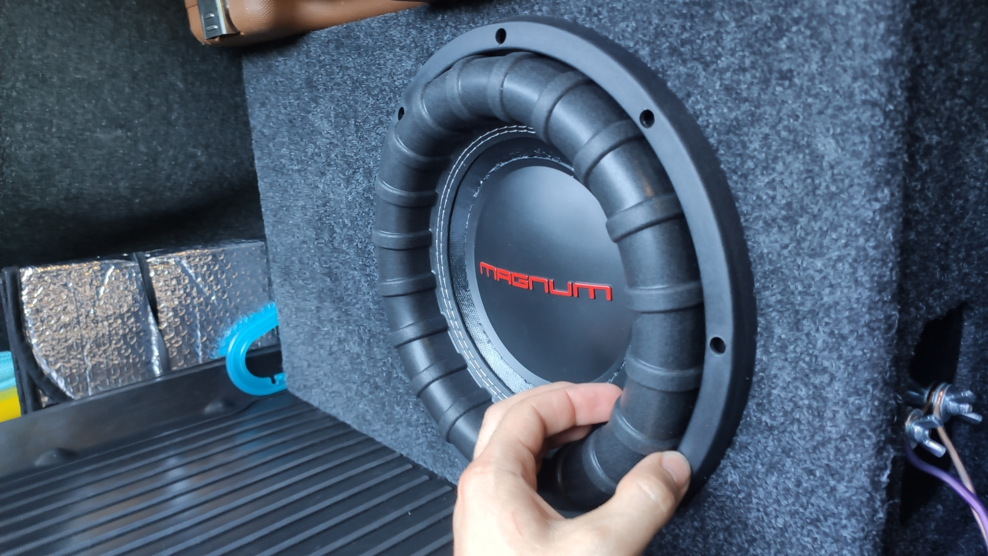 САБ MAGNUM и усилитель AMP PRO — Mazda 6 (3G) GJ, 2,5 л, 2015 года ...