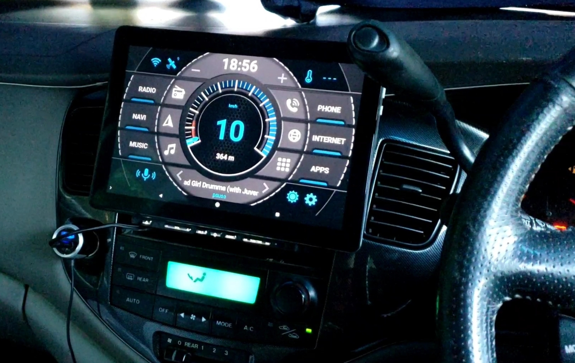 Android планшет в машину — Mazda MPV II, 2,3 л, 2002 года | своими ...