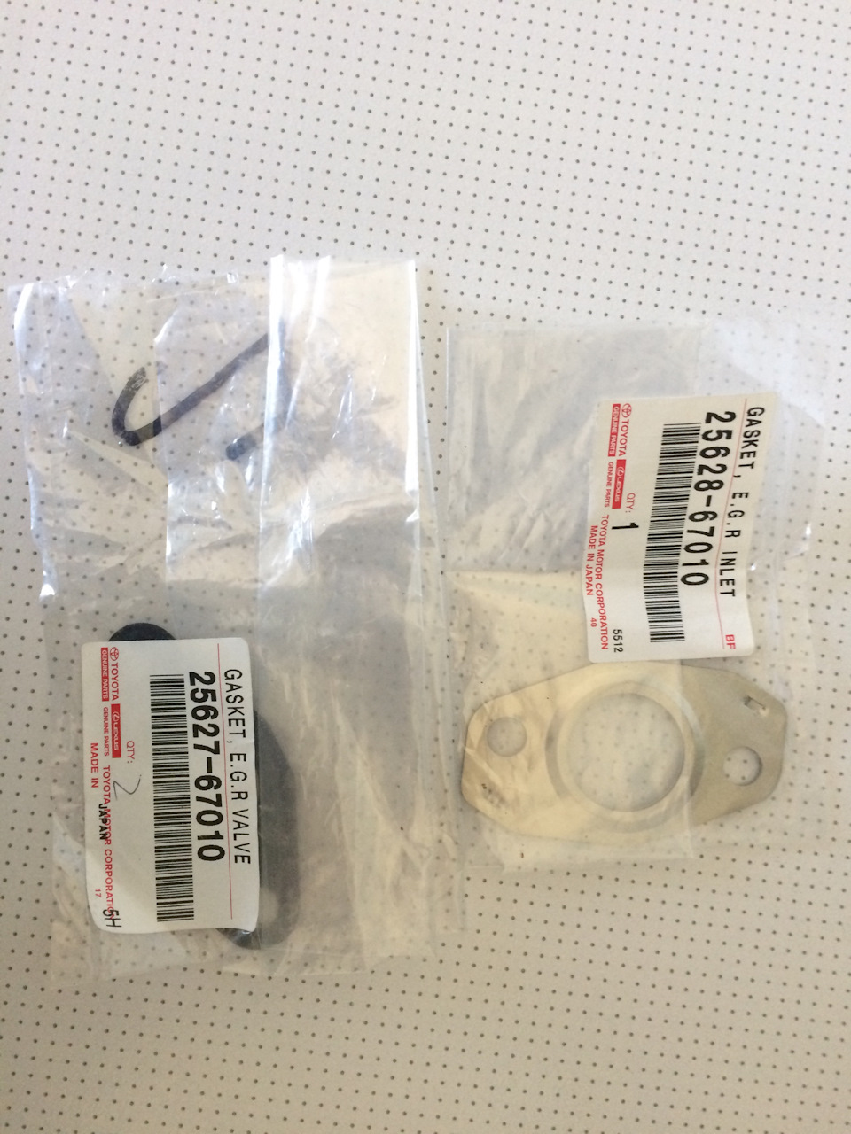 2562767010 Прокладка TOYOTA LEXUS | Запчасти на DRIVE2