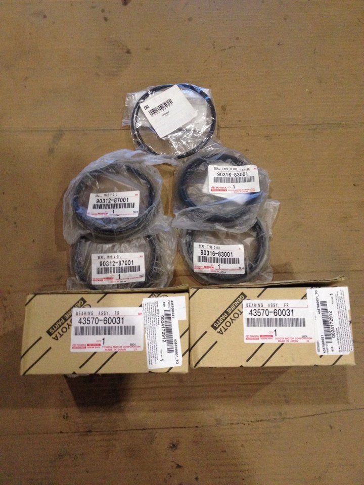 4357060031 Подшипник ступицы TOYOTA LEXUS | Запчасти на DRIVE2