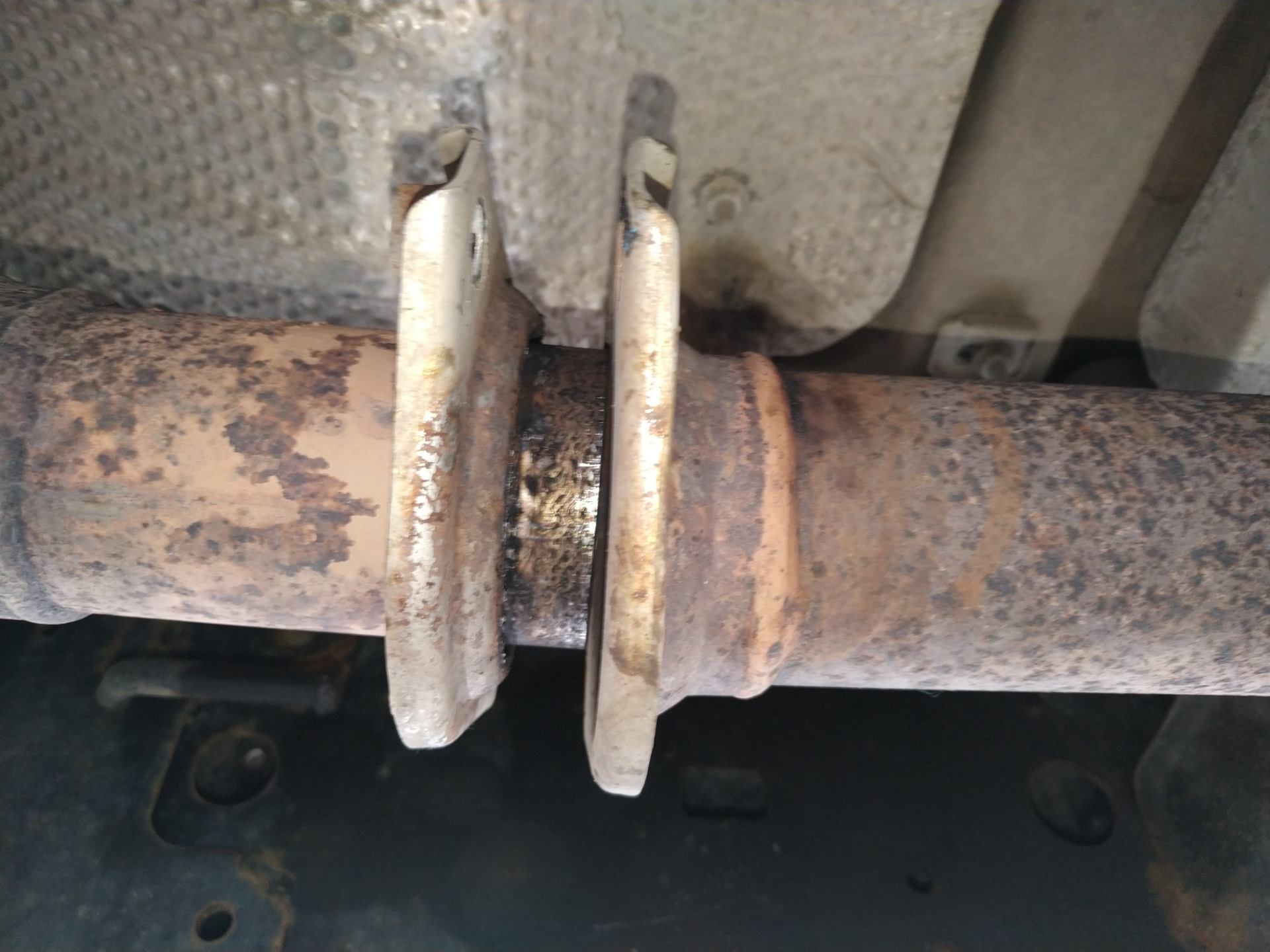 Глушитель — Toyota Land Cruiser Prado 150-series, 2,7 л, 2011 года ...