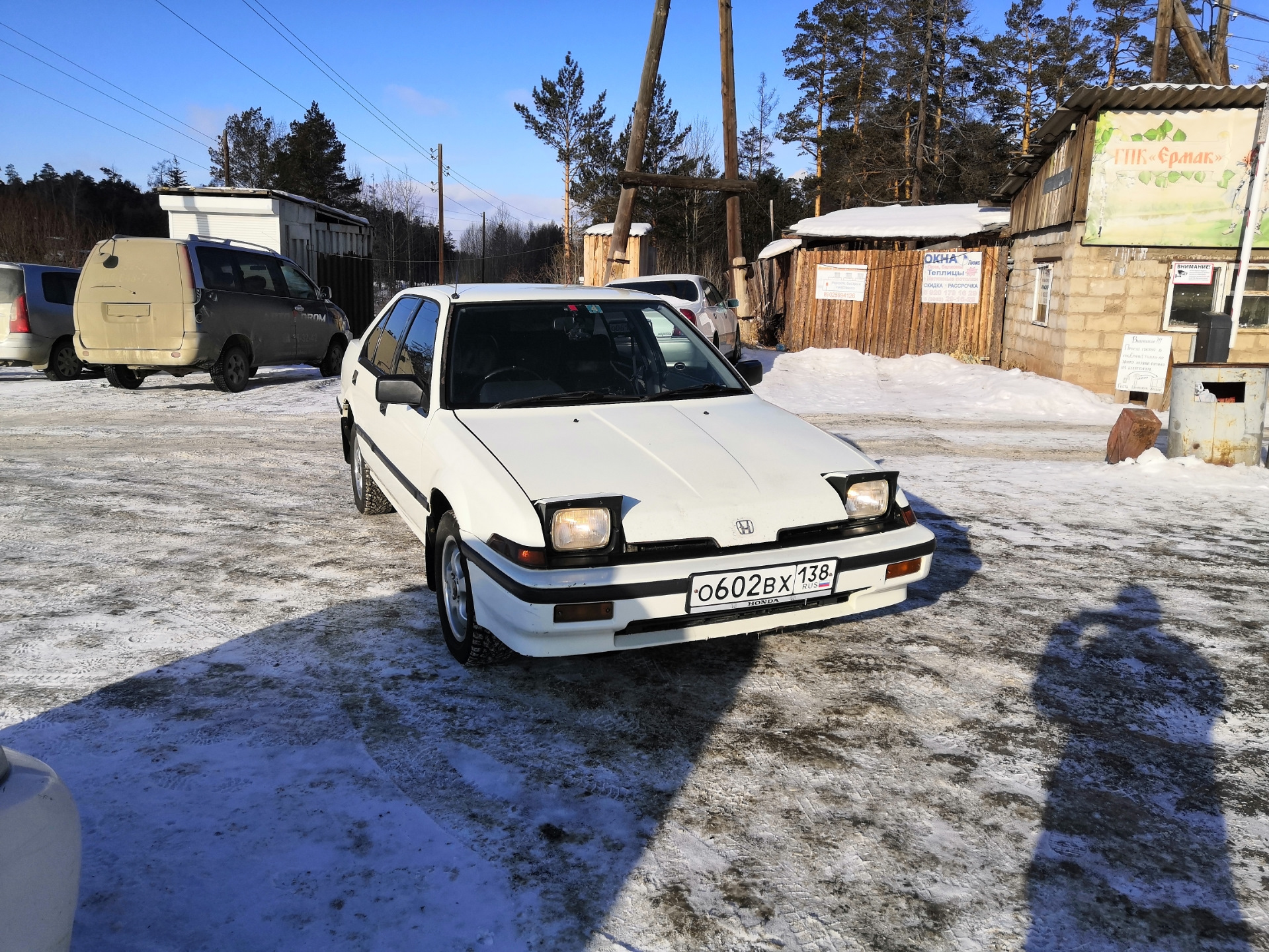 Фото на новых пружинах — Honda Integra (AV/DA1-DA3), 1,6 л, 1986 года ...