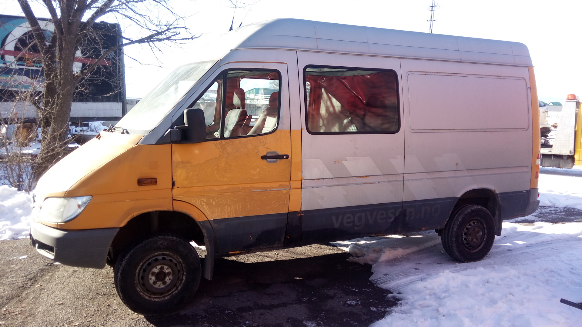 Приехала… — Mercedes-Benz Sprinter (1G), 2,7 л, 2002 года | покупка ...