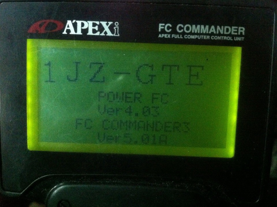 APEXI POWER FC + BOOST KIT — Toyota Chaser (100), 2,5 л, 1997 года ...