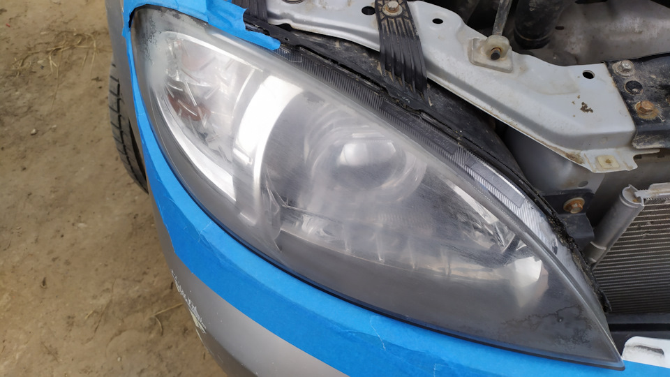 Очередная полировка фар, с применением наждачки — Chevrolet Lacetti ...