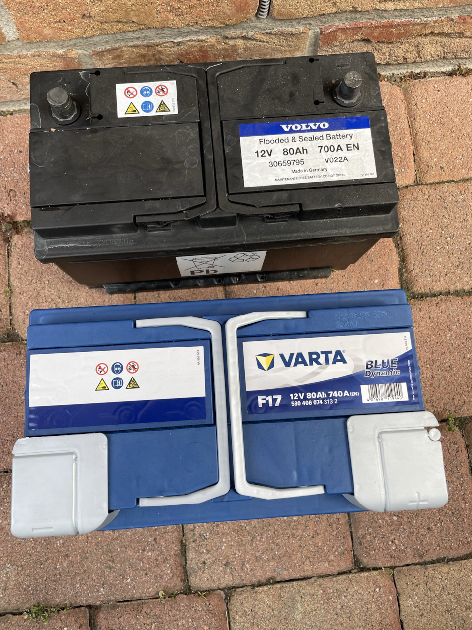 5804060743132 Аккумулятор автомобильный Varta Blue Dynamic F17 6СТ-80 VARTA | Запчасти на DRIVE2