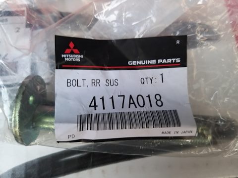 4117A018 Болт регулировки сход-развала Mitsubishi | Запчасти на DRIVE2