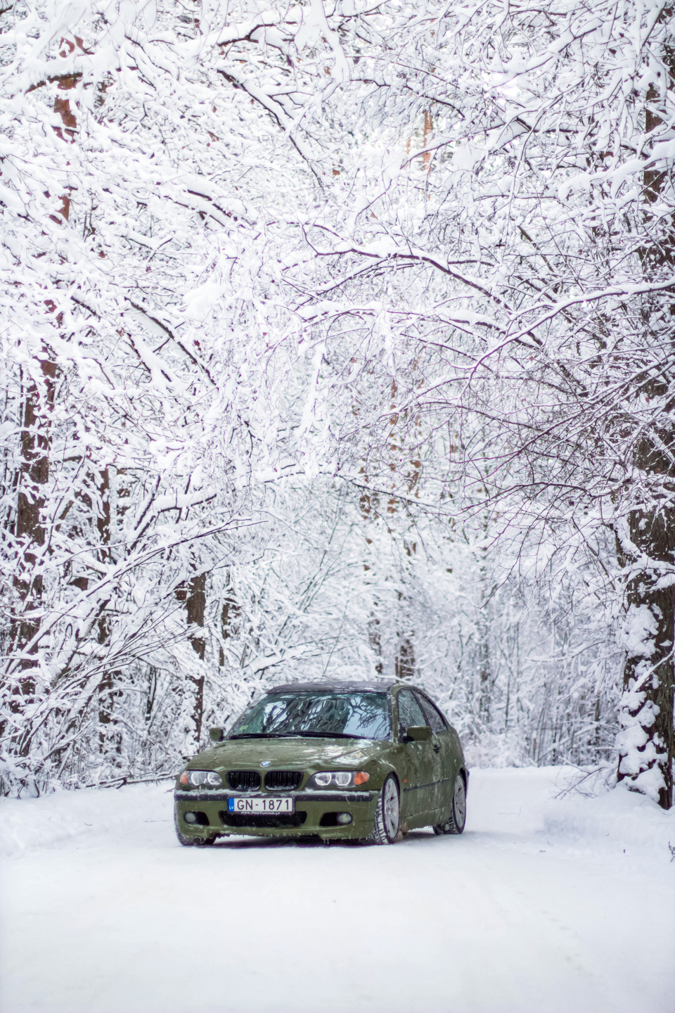 Winter e46 compact front swap — BMW 3 series (E46/5), 1,8 л., 2004 года ...
