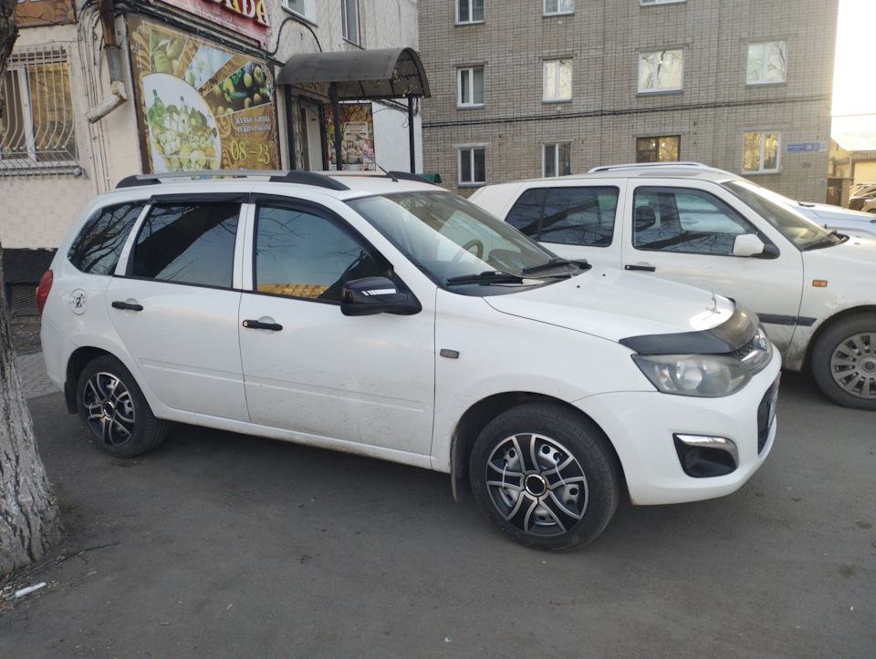 Колпаки калина 2 — Lada Калина Универсал (2G), 1,6 л, 2014 года ...