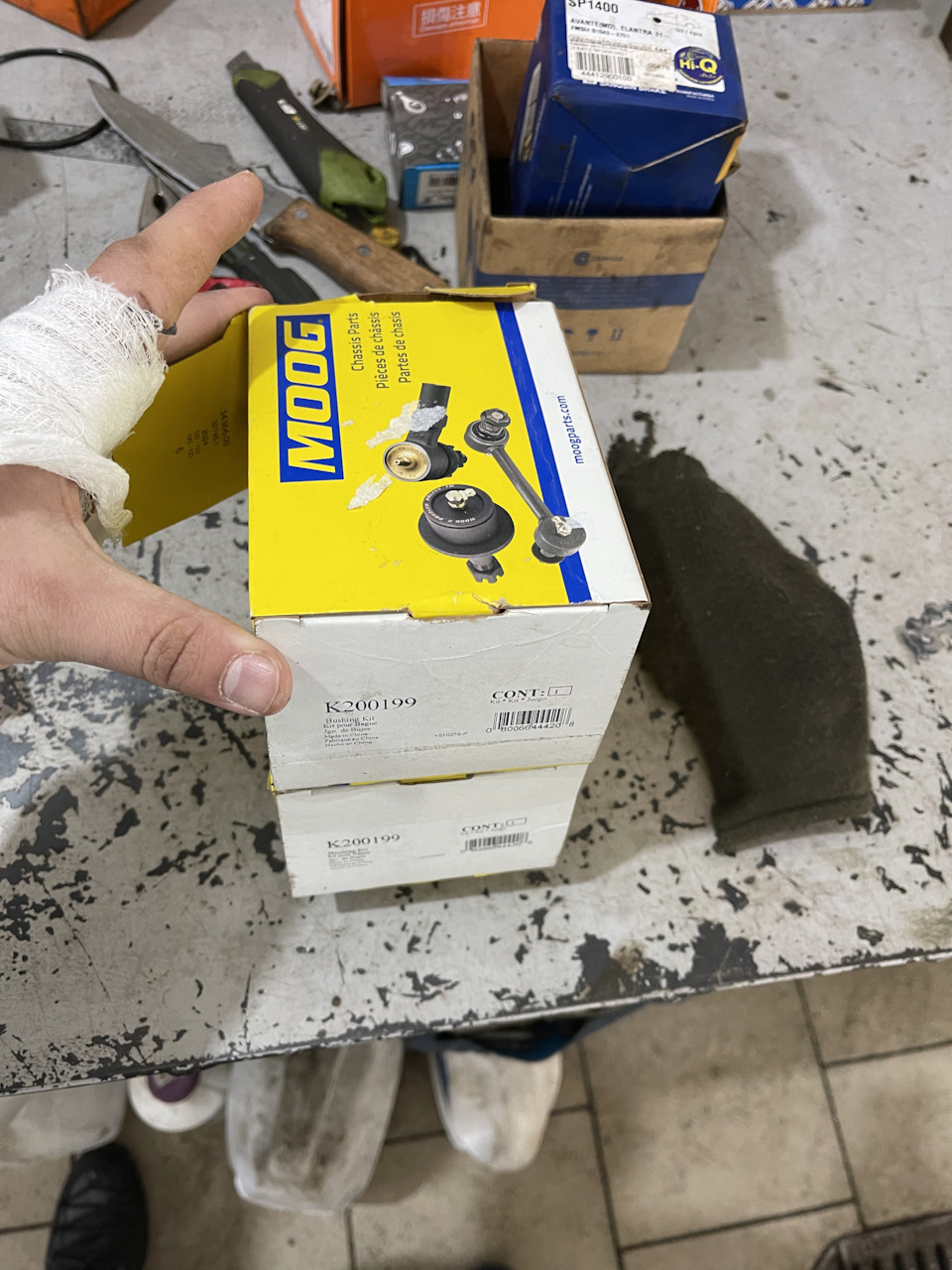 K200199 Сайлентблок рычага подвески MOOG | Запчасти на DRIVE2