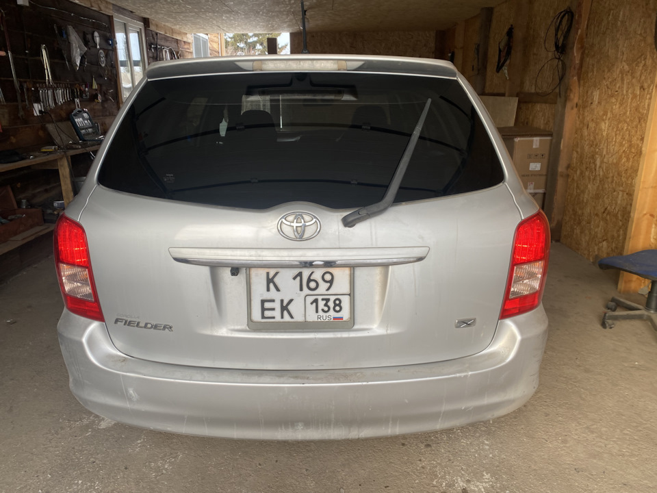 Мелочи 2 — Toyota Corolla Fielder (E140), 1,5 л, 2008 года | своими руками | DRIVE2