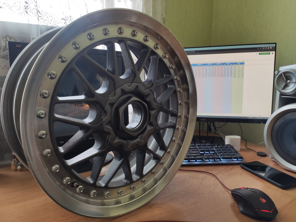 Work VS-Edition R16/7J — ГАЗ 3102, 2 л, 1985 года | колёсные диски | DRIVE2