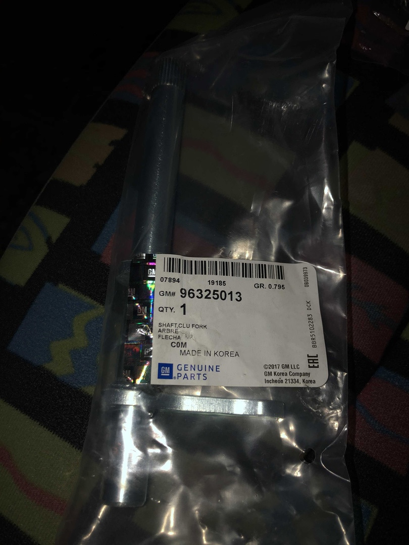 96325013 Вал механизма сцепления м GM | Запчасти на DRIVE2