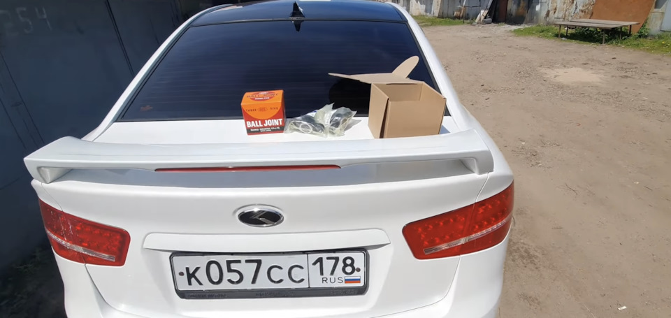 Пробег 585000км. Замена шаровых опор. — KIA Cerato (2G), 1,6 л, 2011 ...