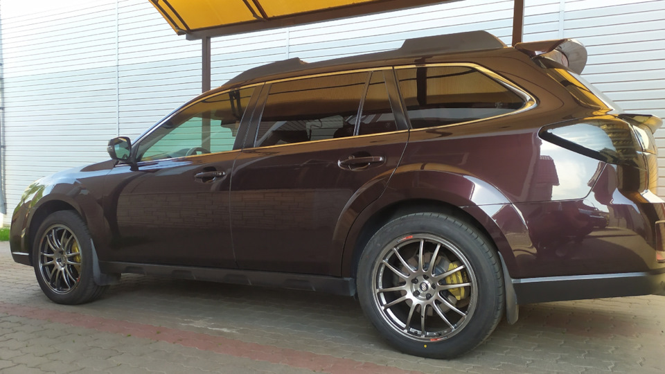 Бортжурнал Subaru Outback Deep Cherry Edition 073