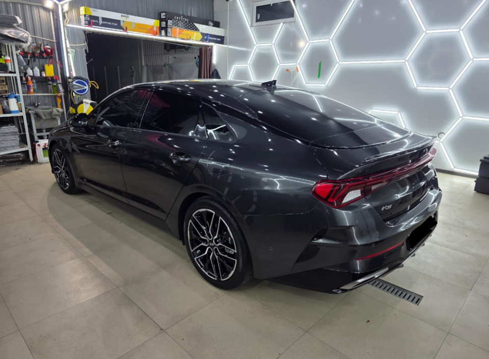 Антихром и бронь лица — KIA K5 (3G), 1,6 л, 2020 года | фотография | DRIVE2