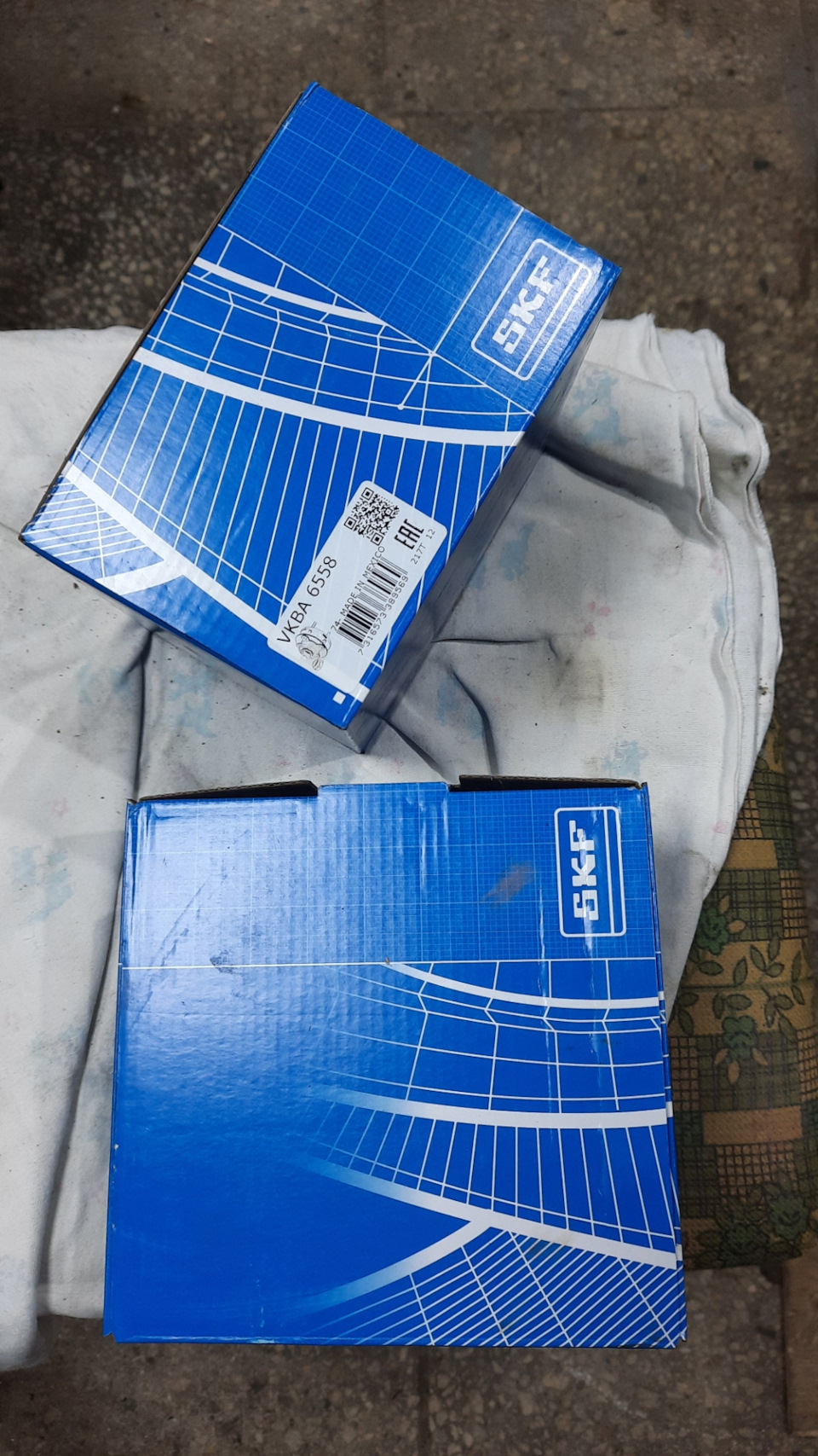 VKBA6558 Комплект подшипника ступицы колеса SKF | Запчасти на DRIVE2