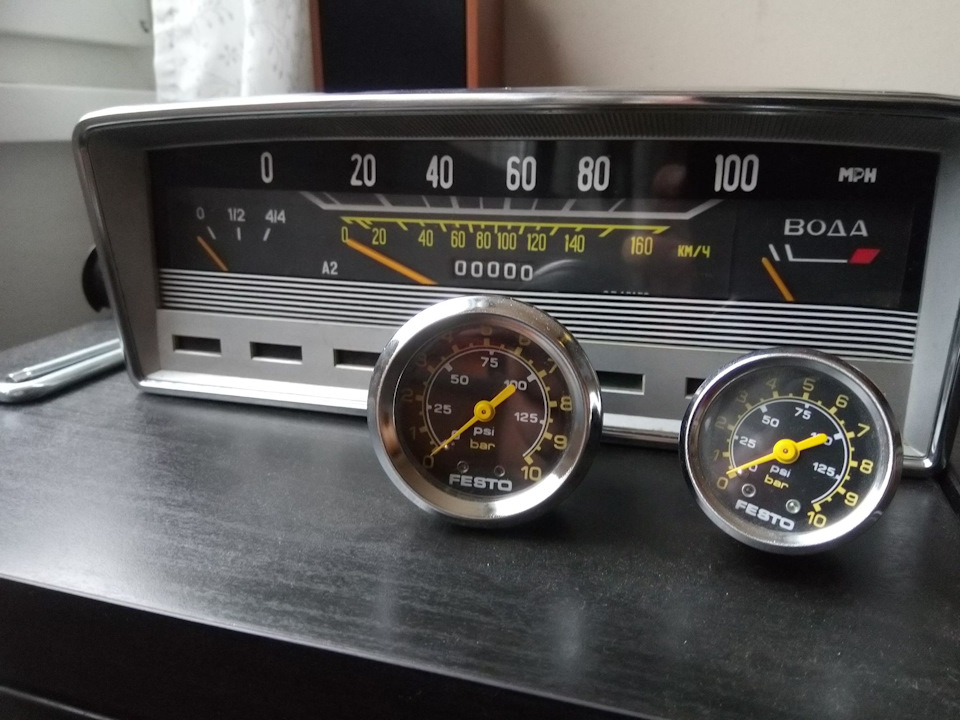 Custom speedometer — Lada 2101, 1,3 л, 1979 года | своими руками | DRIVE2