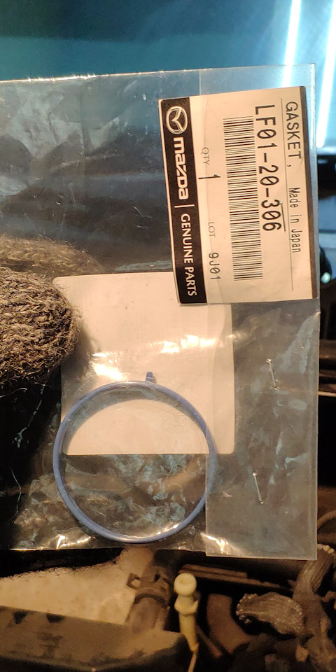 LF0120306 Кольцо уплотнительное системы впуска прокладка Mazda ...