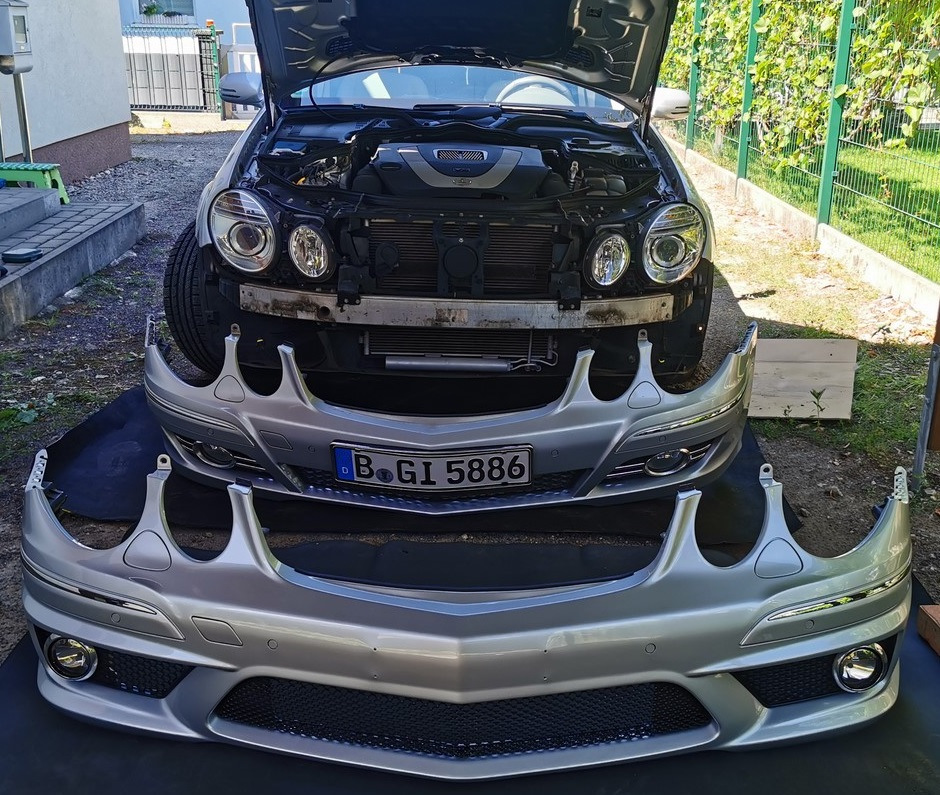 Mercedes W211 AMG E63 Body Kit, AMG Styling IV проект закончен ...