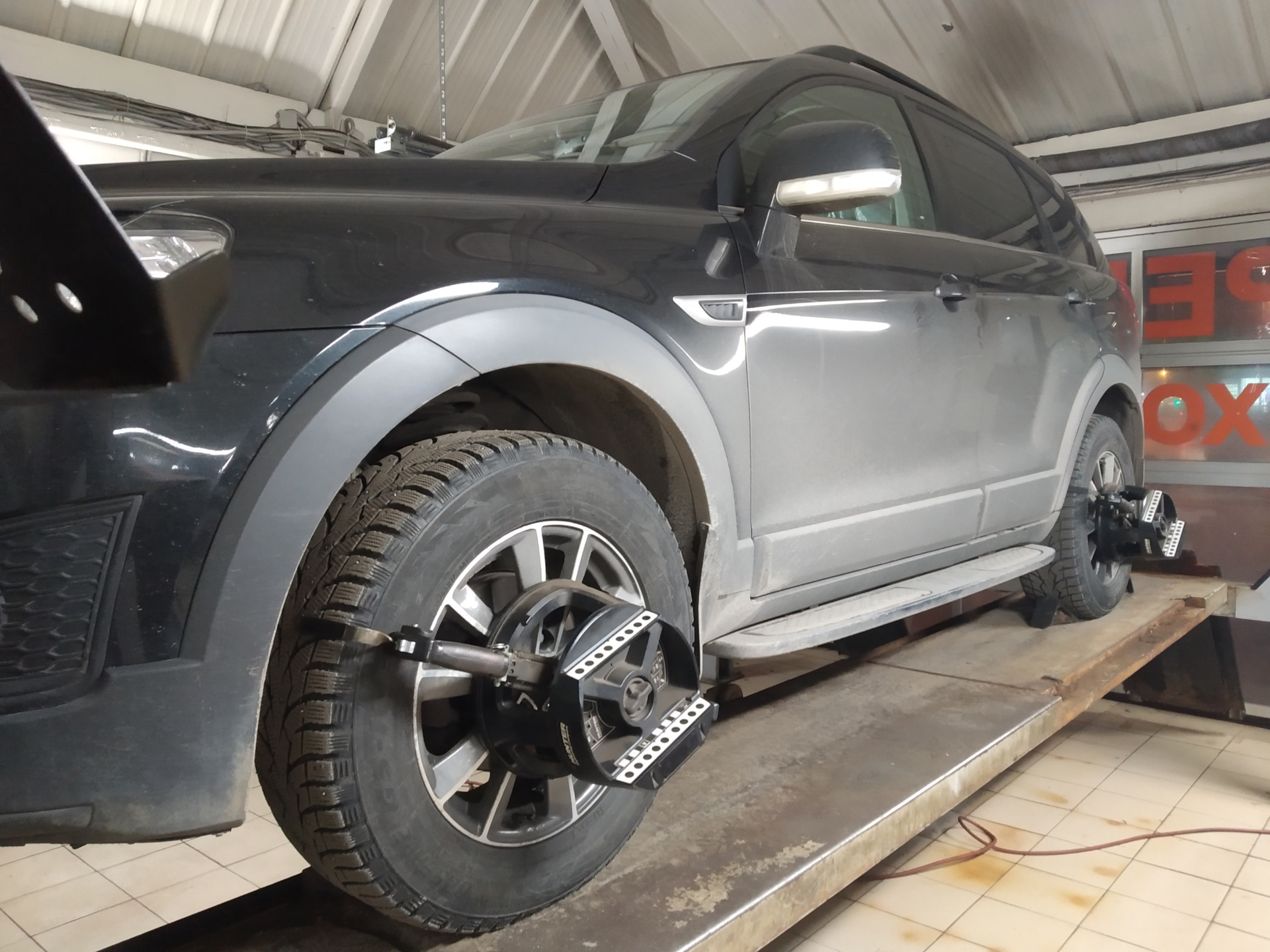 ТО+замена колес — Chevrolet Captiva (1G), 2,4 л, 2013 года | визит на ...