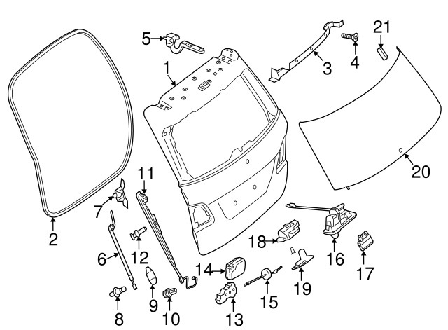 A1669803664 Пружина газовая крышки багажника Mercedes | Запчасти на DRIVE2