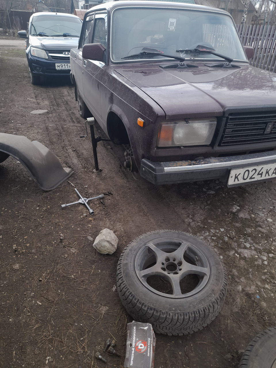 Переобулся — Lada 210740, 1,6 л, 2007 года | шины | DRIVE2