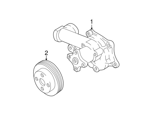 2510038200 Насос охлаждающей жидкости двигателя KIA HYUNDAI | Запчасти ...